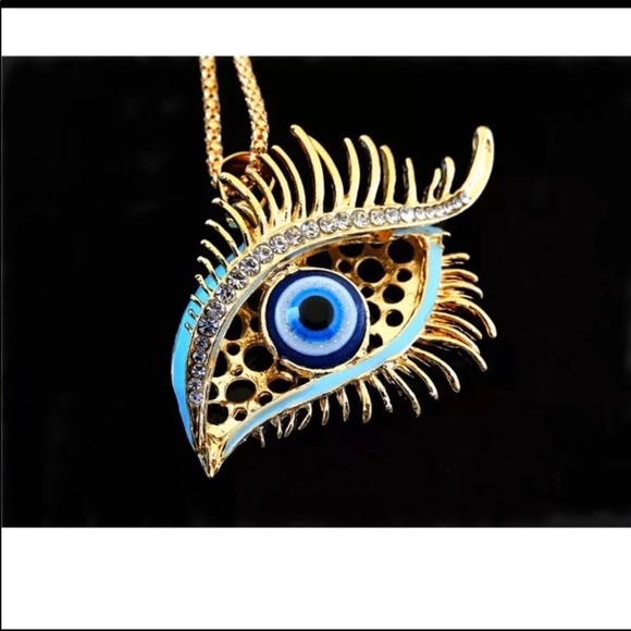 Jewelry | Devils Eye Protection Necklace | Poshmark